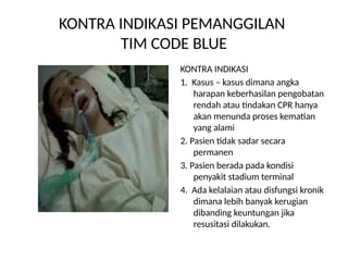 CODE BLUE RUMAH SAKIT AKREDITASI PAP LARS | PPT