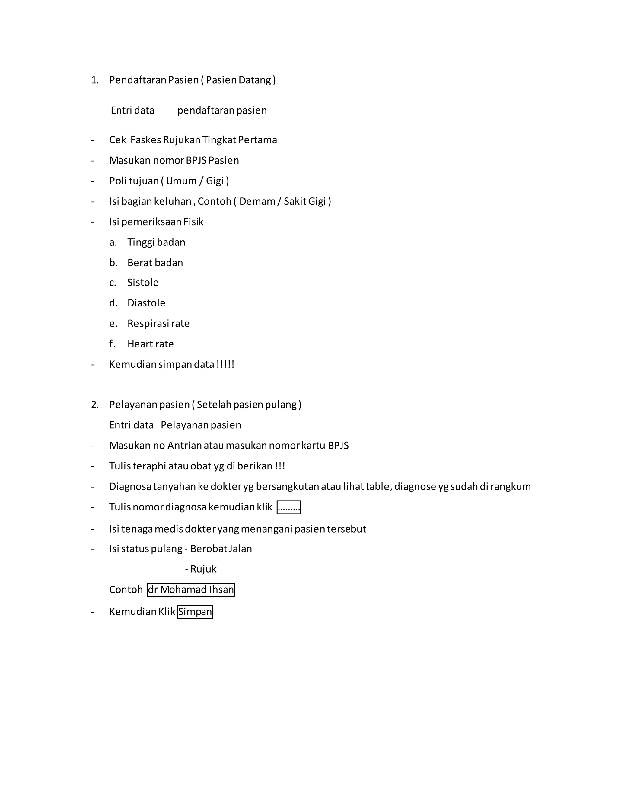 Kode diagnosa bpjs | DOCX