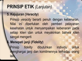 Kode etik | PPTX