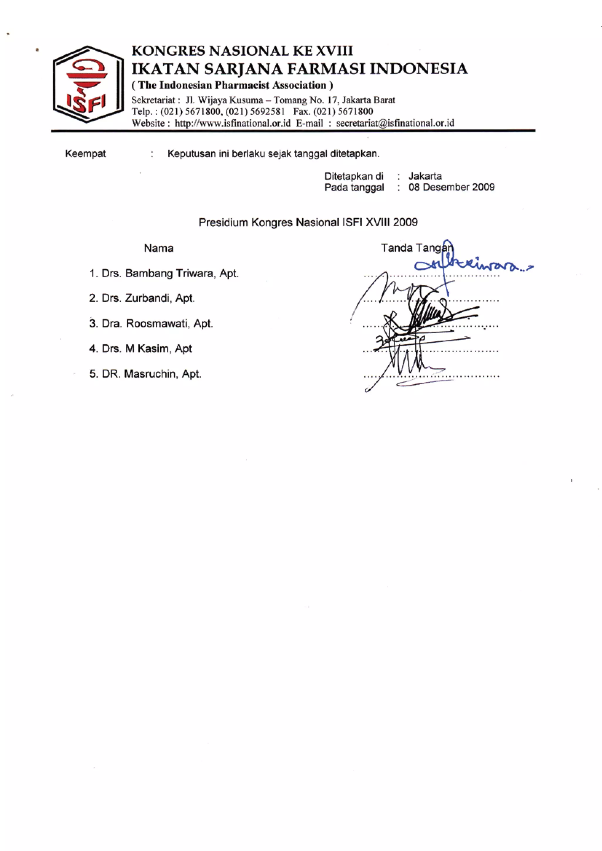 Kode etik apoteker indonesia | PDF