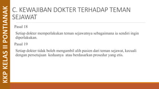 KODE ETIK KEDOKTERAN INDONESIA (KODEKI).pptx