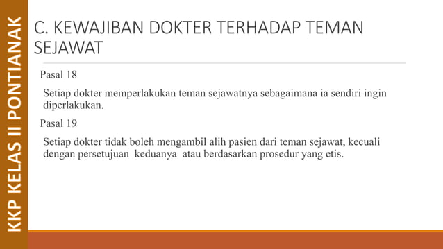 KODE ETIK KEDOKTERAN INDONESIA (KODEKI).pptx