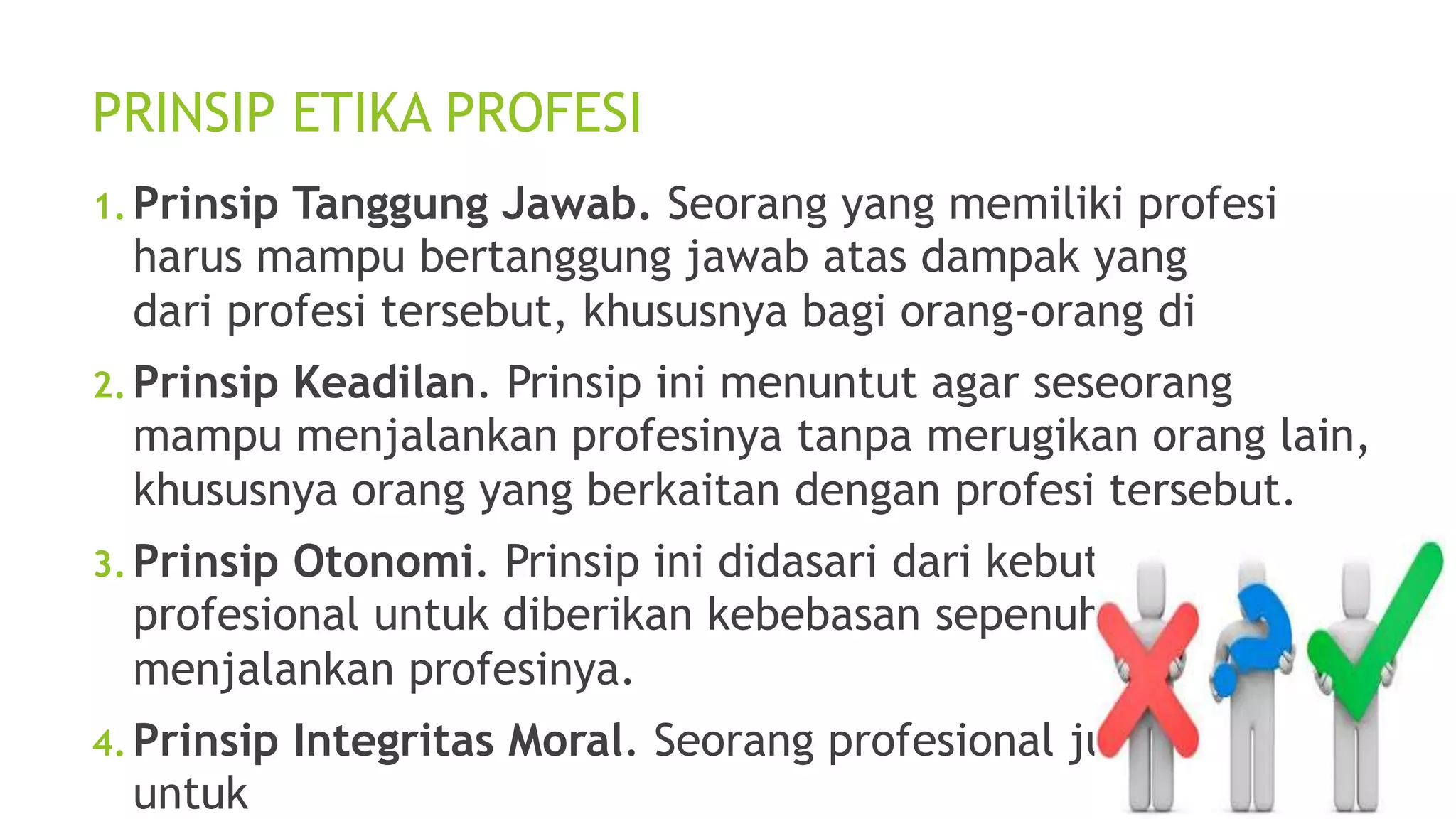 Kode Etik Profesi | PPTX