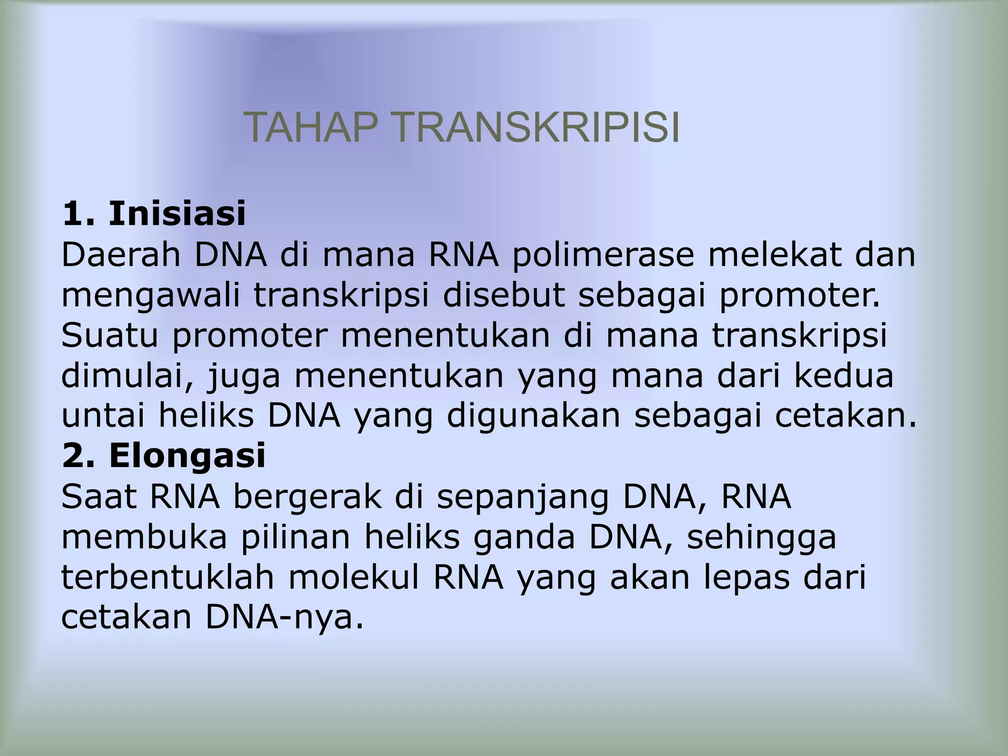 Kode genetik dan sintesis protein | PPTX
