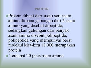 Kode genetik dan sintesis protein | PPTX