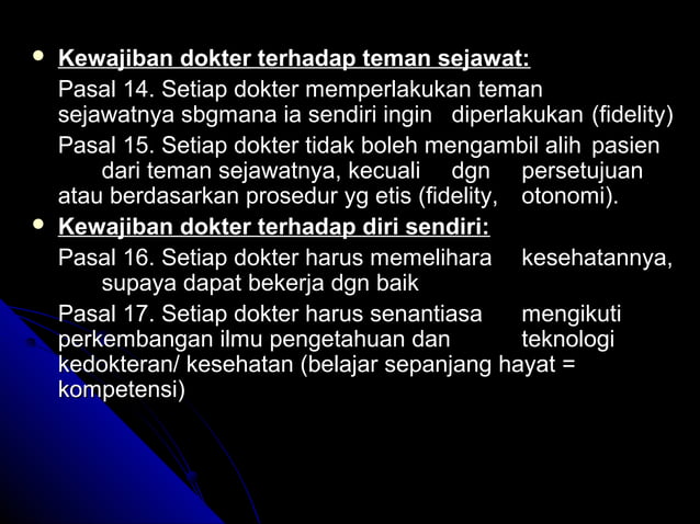 Kodeki (modul etika, profesional dan humaniora) | PPT