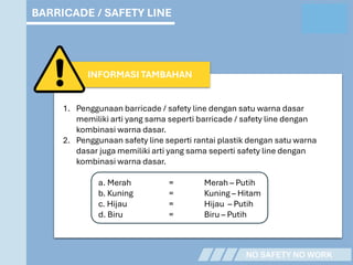 Kode tanda warna safety untuk rambu rambu keselamatan | PDF