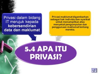 Kod Etika dan Privasi Melayari Internet | PPT
