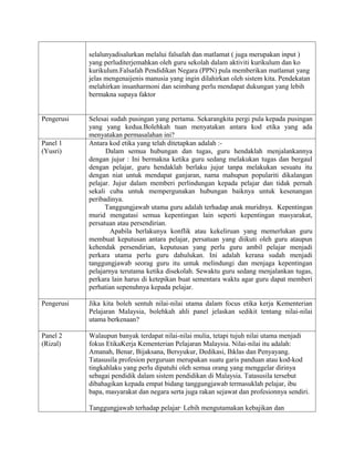 Kod etika profesionalisme (1) | PDF