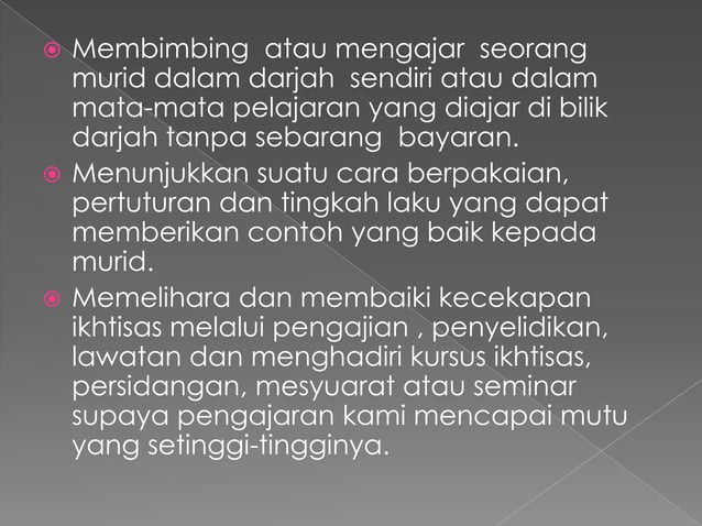 Kod etika profesion keguruan malaysia | PPTX