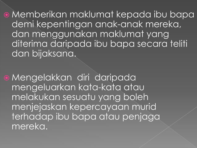 Kod etika profesion keguruan malaysia | PPT