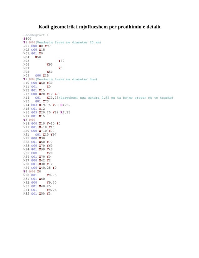 G code | PDF
