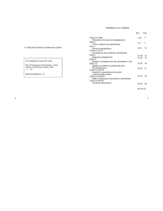 Kodi i procedurave administrative | PDF