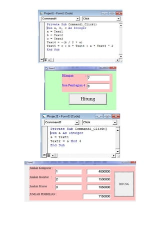 Visual Basic 6.0 | PDF