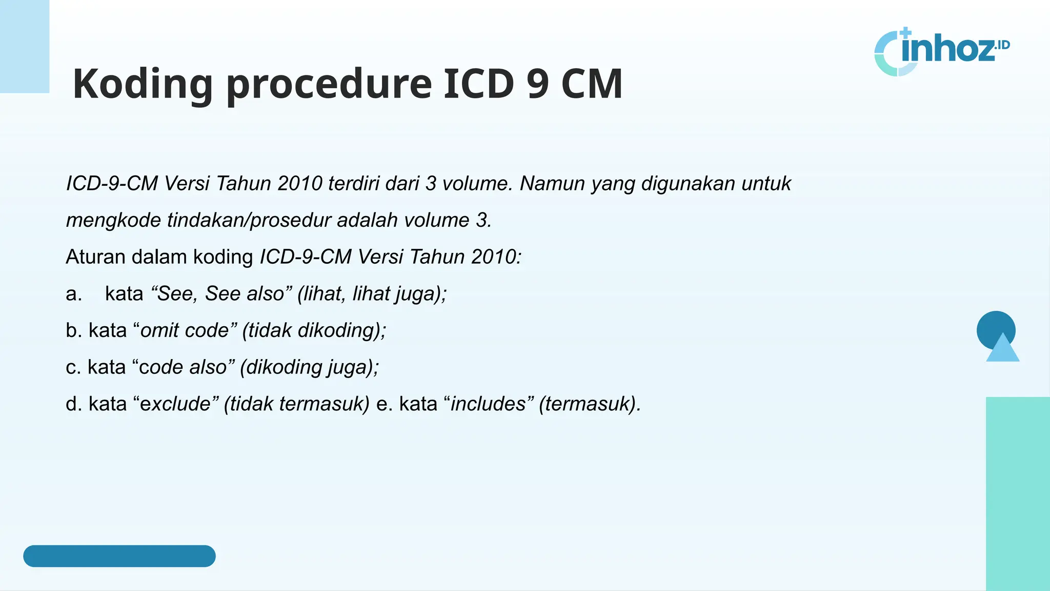 koding ICD 10 DAN icd 9 cm berdasarkan PMK 26 dalam JKN | PPTX