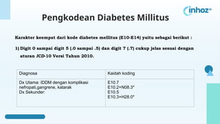 koding ICD 10 DAN icd 9 cm berdasarkan PMK 26 dalam JKN | PPTX