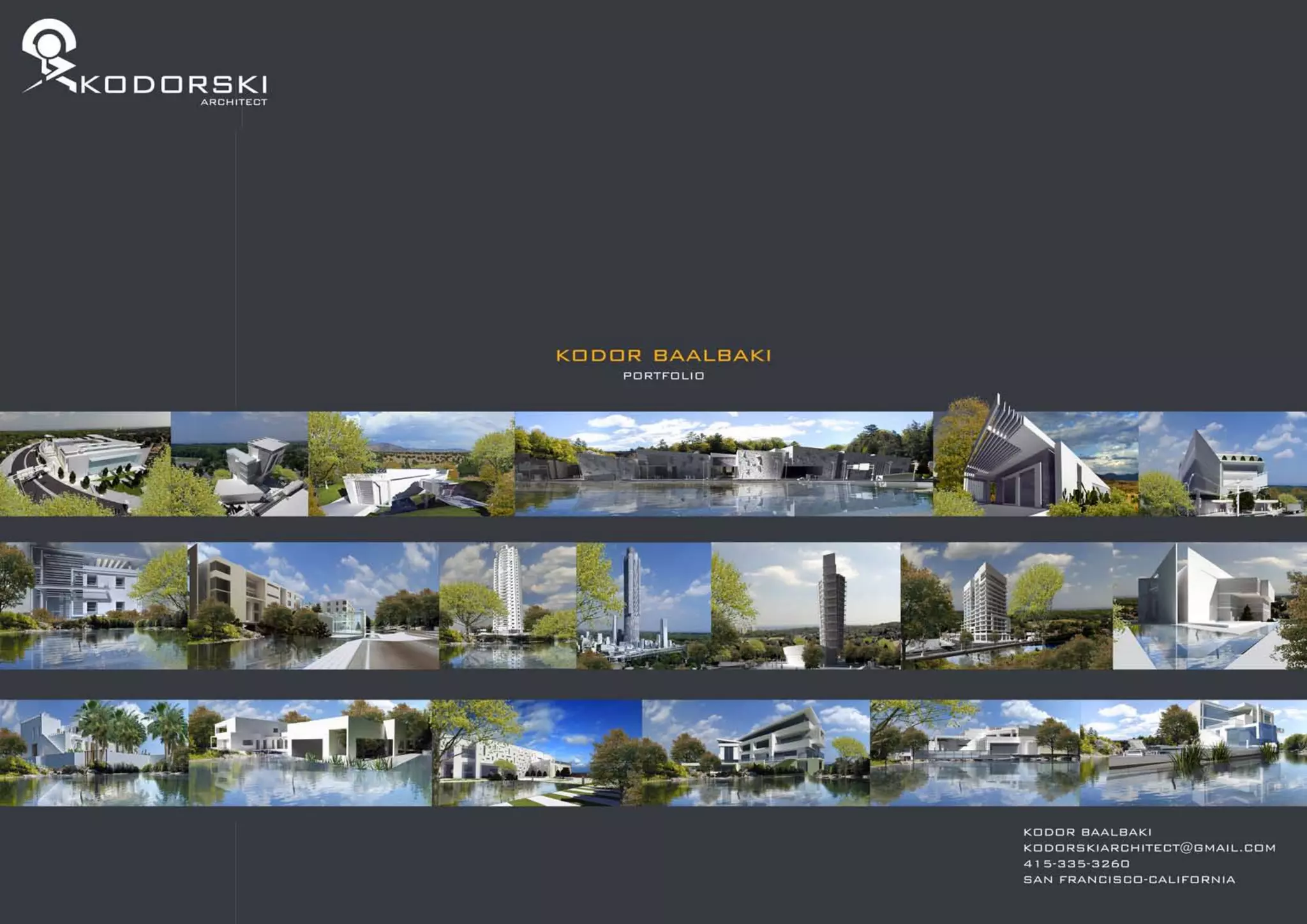Kodorski portfolio 2013 | PDF