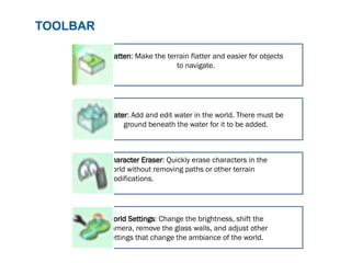 Kodu game lab2 ppt for school students. it can be used for gr.6 and above | PPTX
