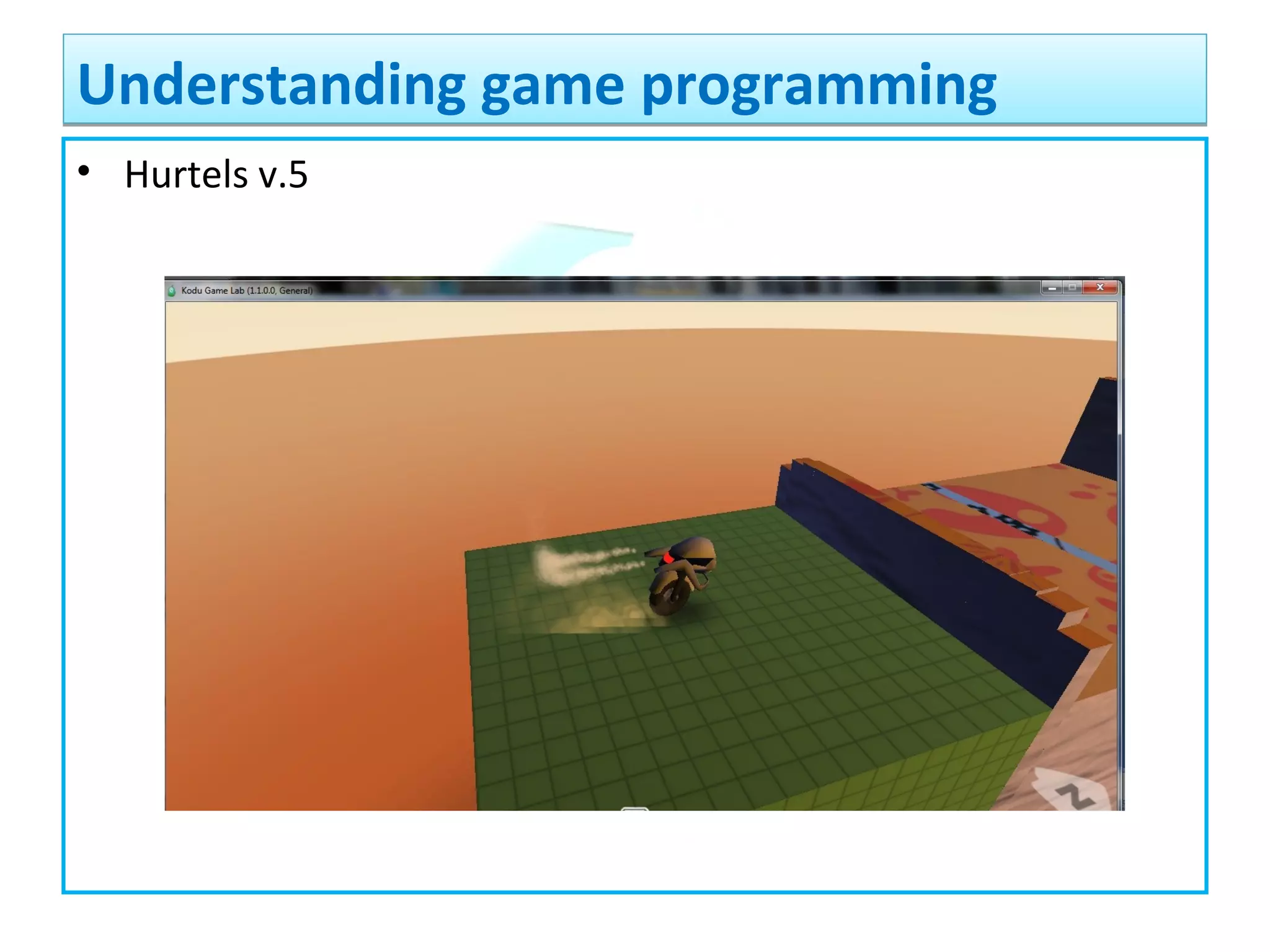 Kodu game design | PPT