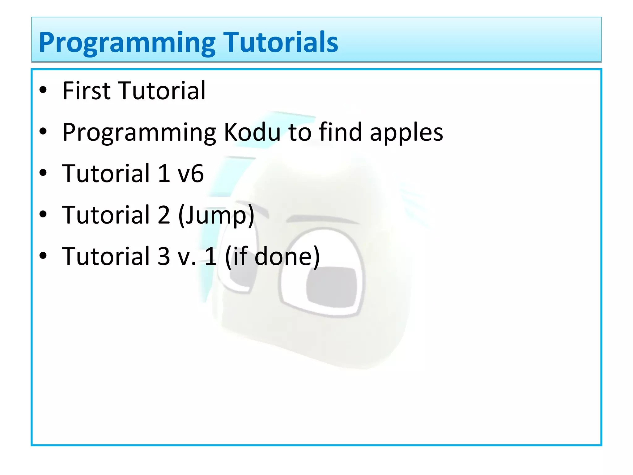 Kodu game design | PPT