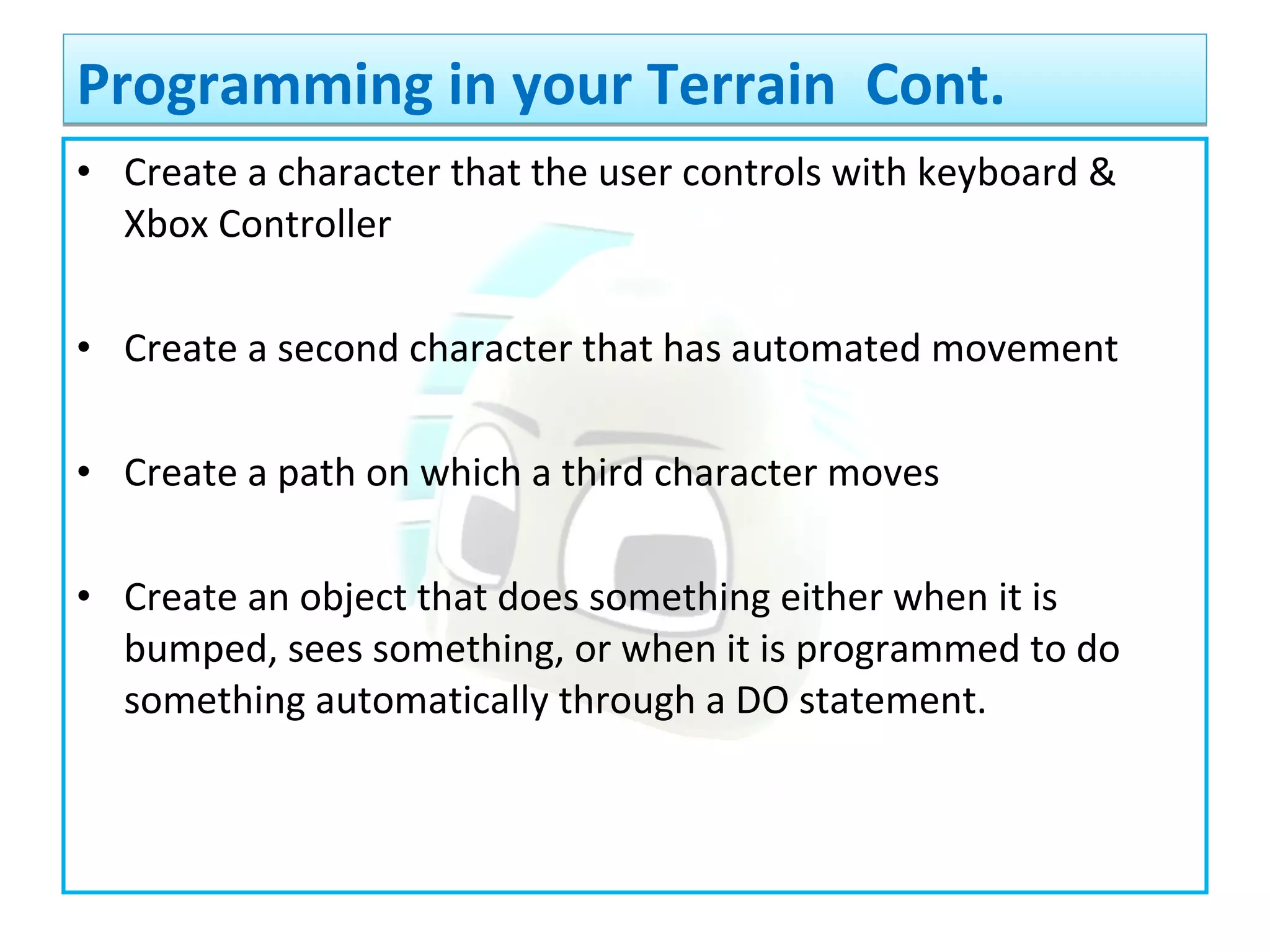 Kodu game design | PPT