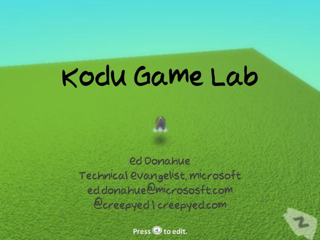 Kodu Game Lab | PPT