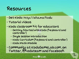 Kodu Game Lab | PDF | Video Game Genres | Video Gaming