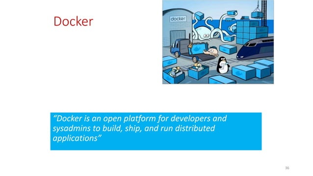 microservice architecture and docker | PPTX