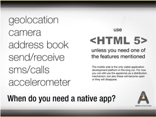 Apps Marathon - Mobile app strategy do's & dont's | PDF