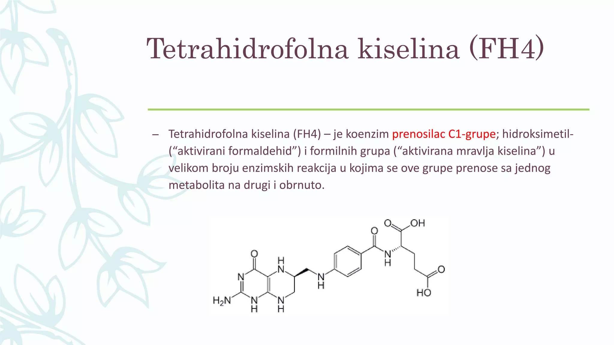 Koenzimi bioregulatori | PPTX