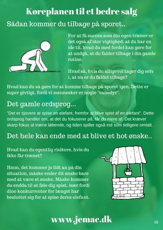 Koereplan til-bedre-salg-ebog-1 | PDF | Free Download