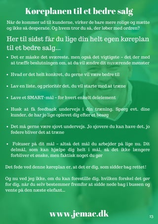 Koereplan til-bedre-salg-ebog-1 | PDF | Free Download