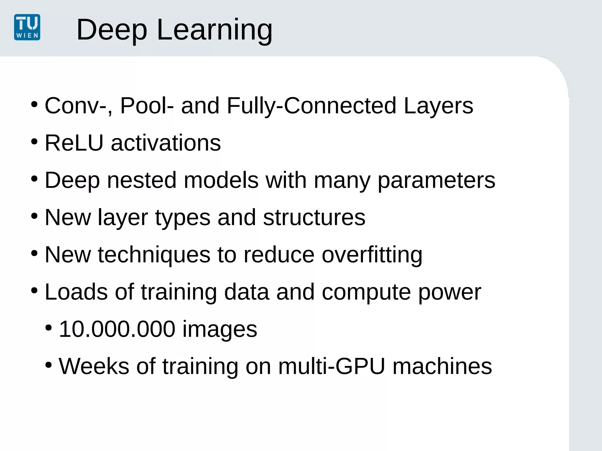 Intro to Deep Learning for Computer Vision | PDF