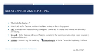 Kofax Analytics presentation | PDF