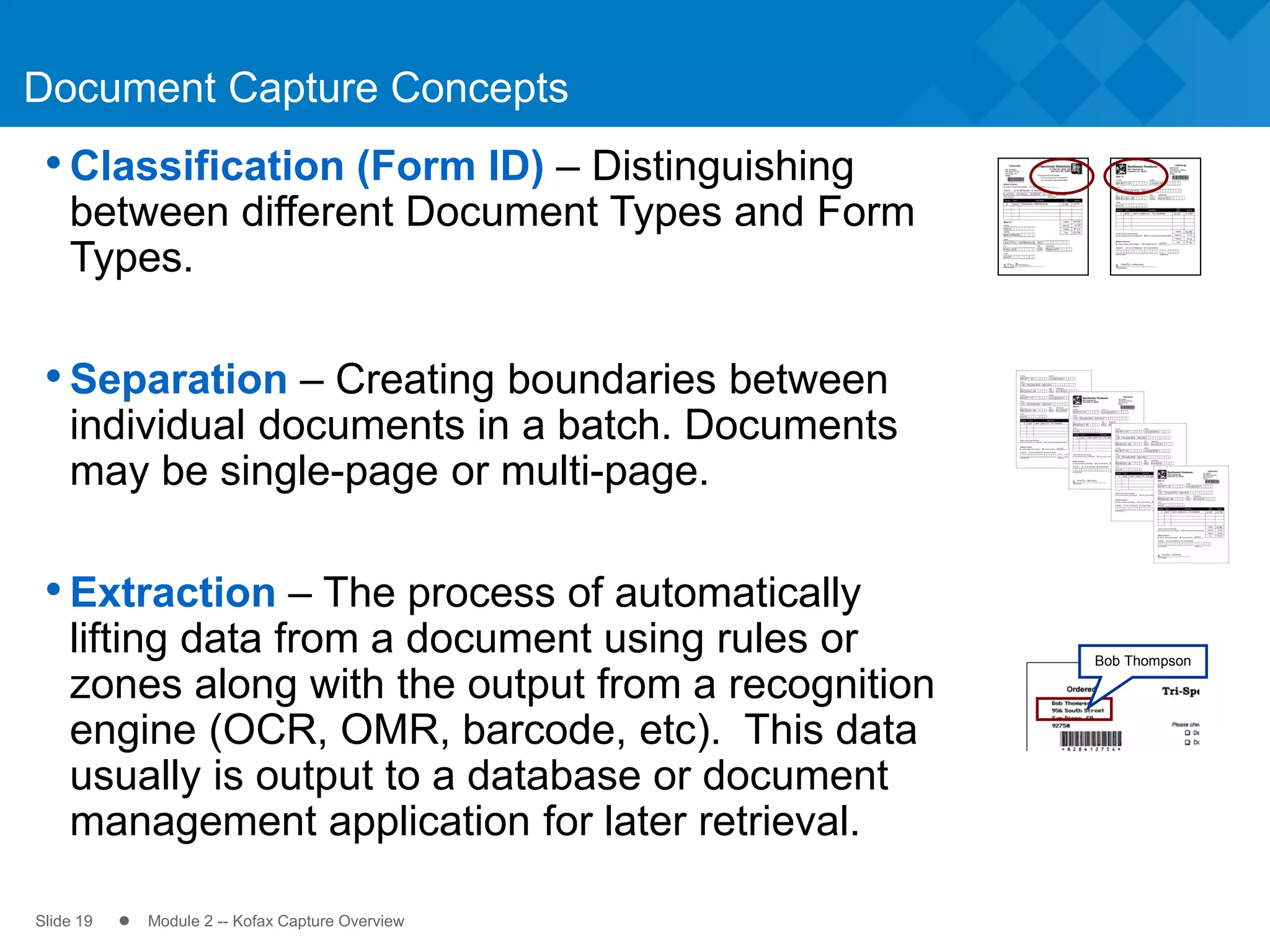 Kofax capture overview | PDF