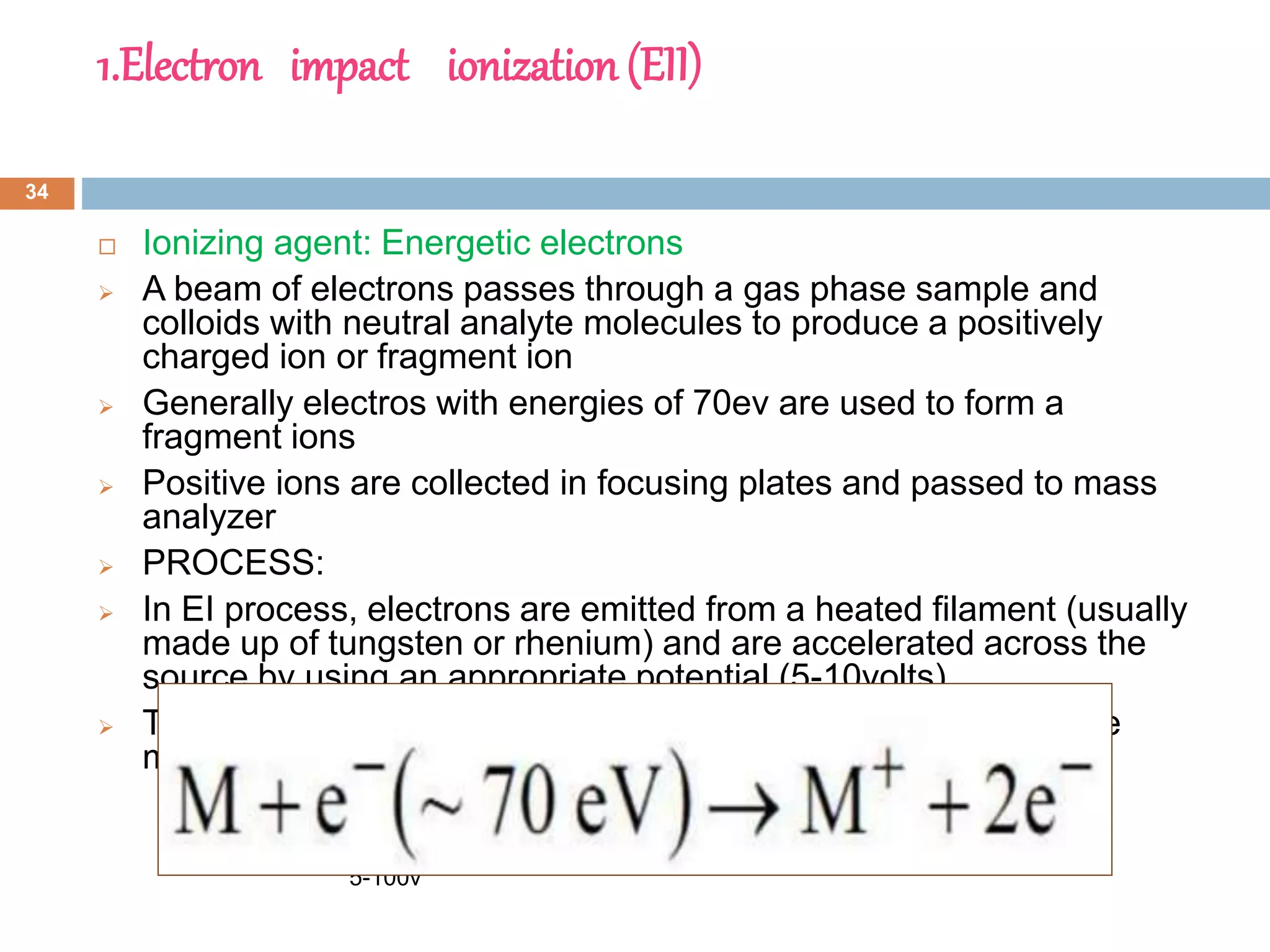 Mass spectrometry principle working inttumentation advantages ...