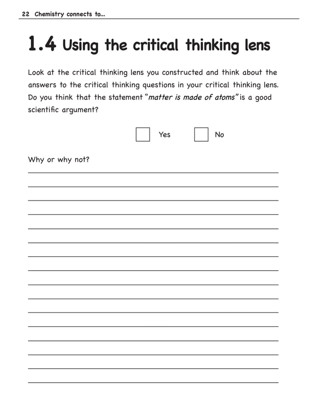 Conclusions in Critical Thinking | PDF