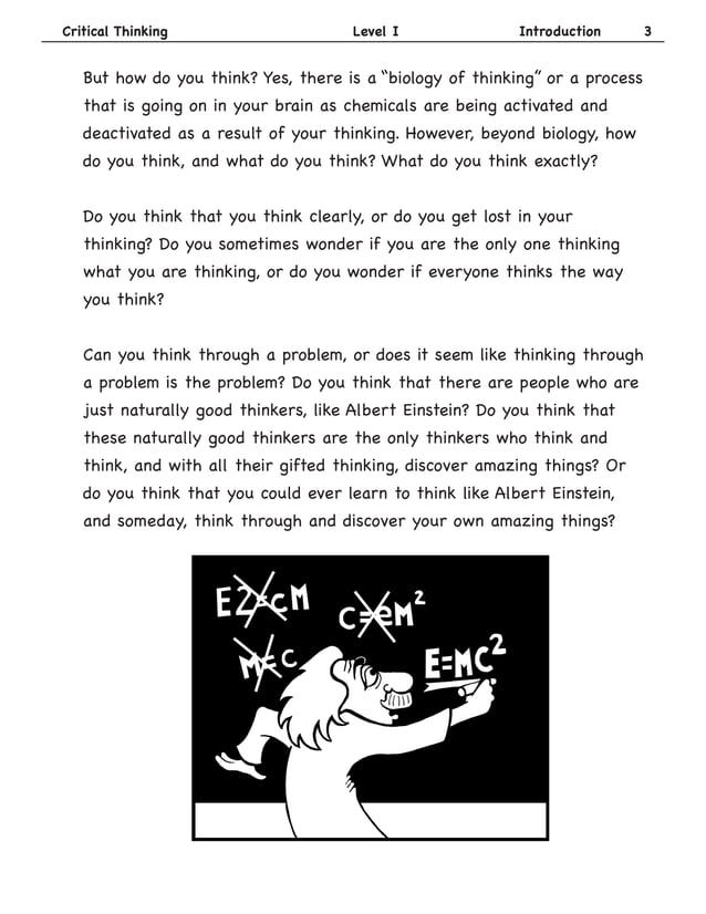 Conclusions in Critical Thinking | PDF