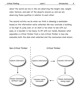 Conclusions in Critical Thinking | PDF