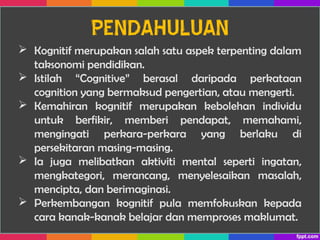 Kognisi | PPT