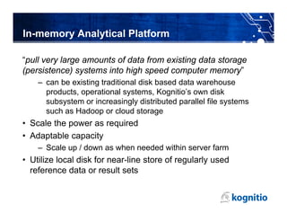 Kognitio overview jan 2013 | PPT