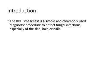 KOH-Smear-Test in fungal infection .pptx