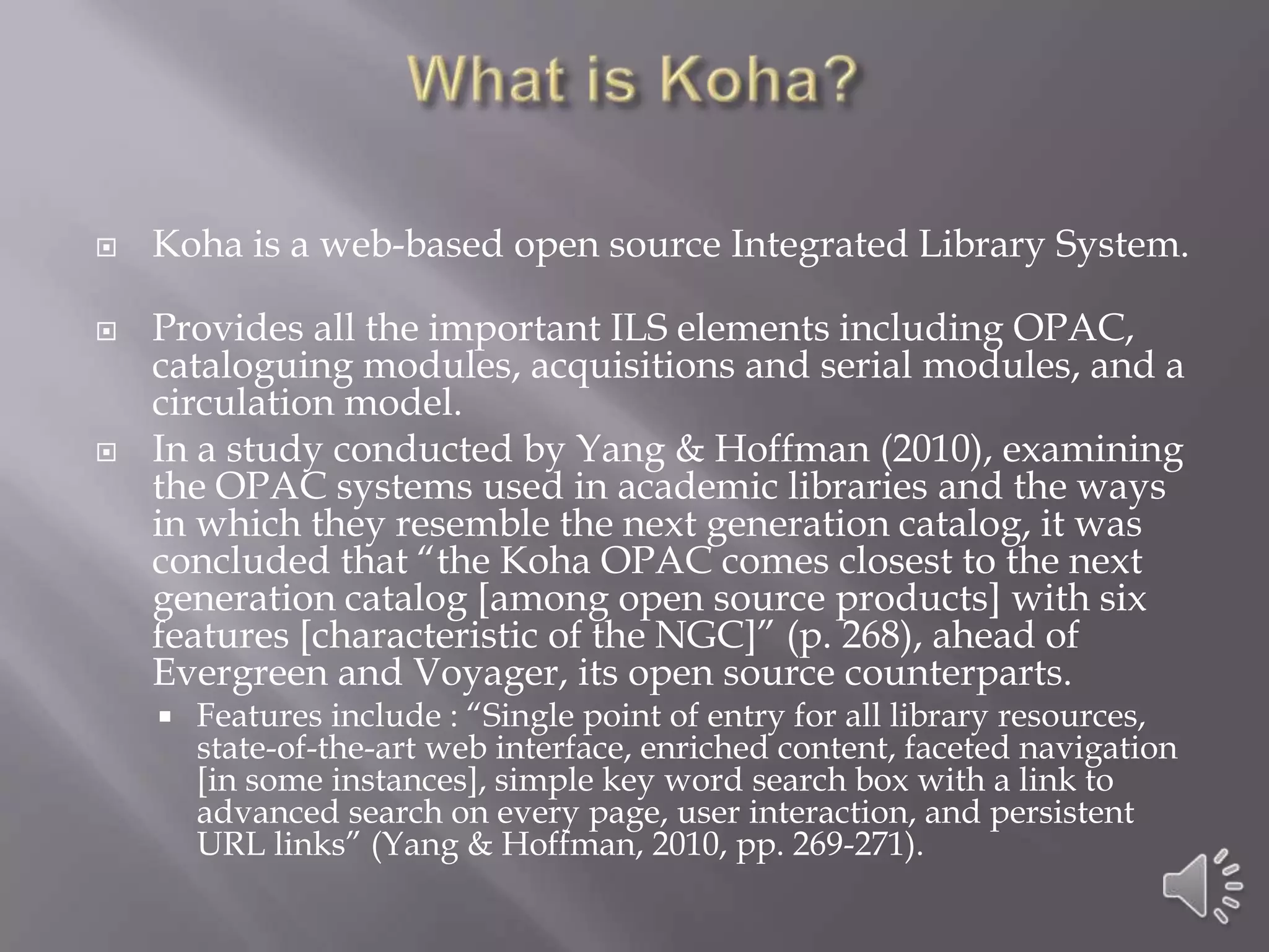 Koha | PPT
