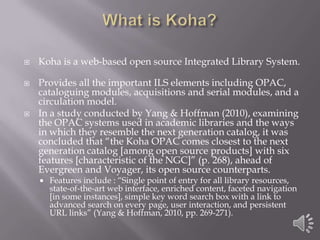 Koha | PPT