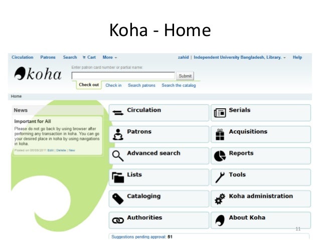 Why do you consider to adopt Koha Open Source Integrated Library Syst…