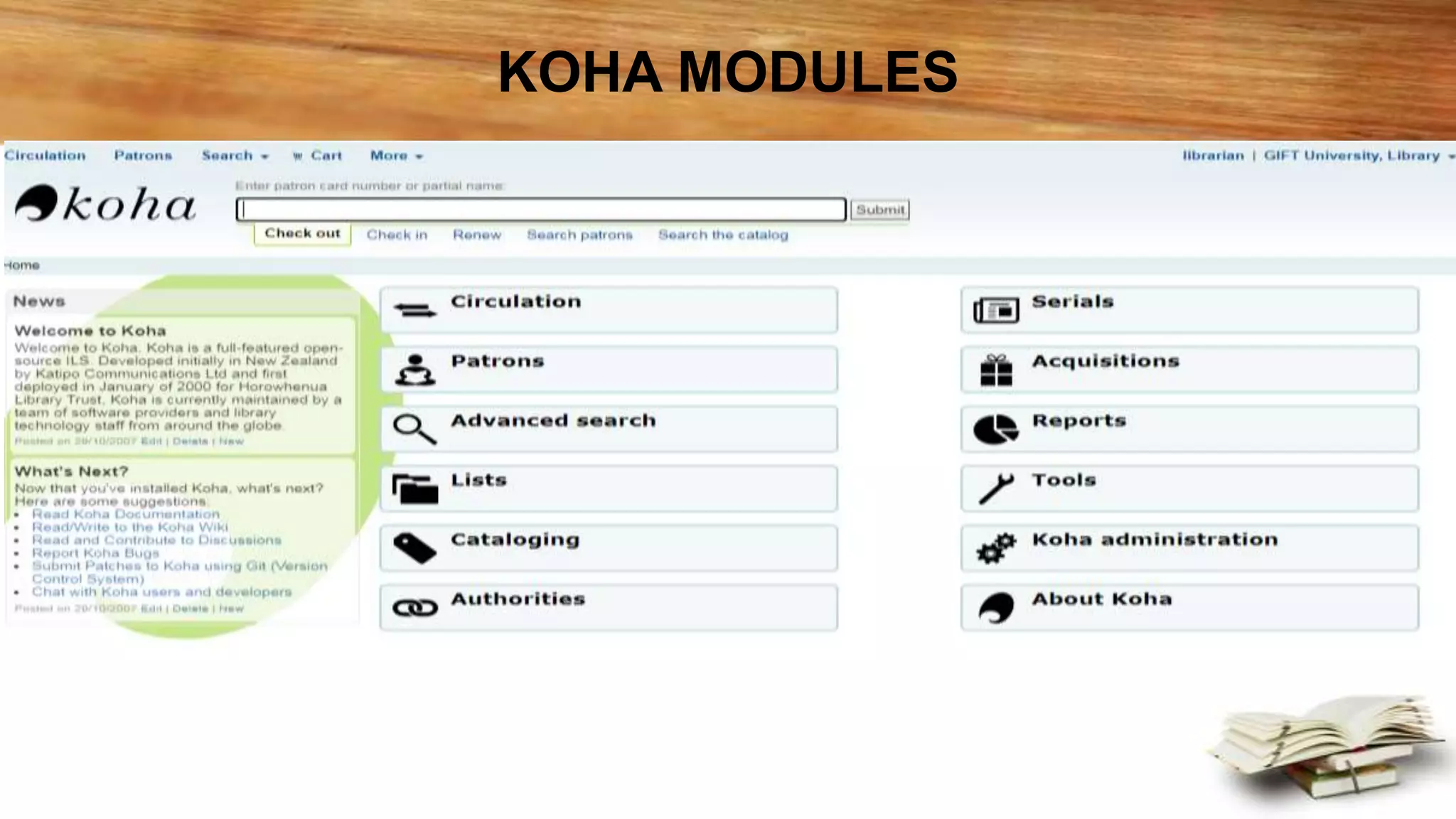 Koha cataloguing module | PPTX
