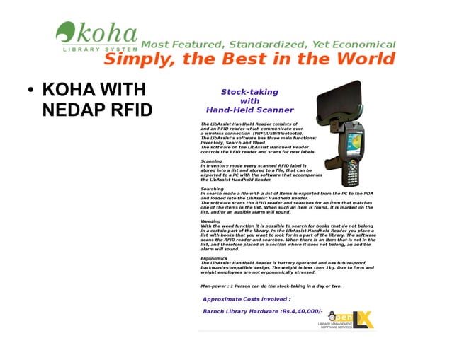 Koha Library Management System presentation