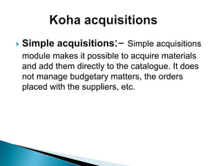 koha-Presentation-Library-Management-System.pptx | Desktop Publishing ...