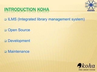 Koha ILMS | PPT