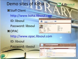 Koha the best ILS | PPT